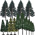 Amazon.com: Model Trees Hobby Train Scenery Set Artificial Miniature ...
