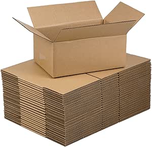 Amazon.com: SUNLPH Shipping Boxes 9x6x4 Inches Small Corrugated ...
