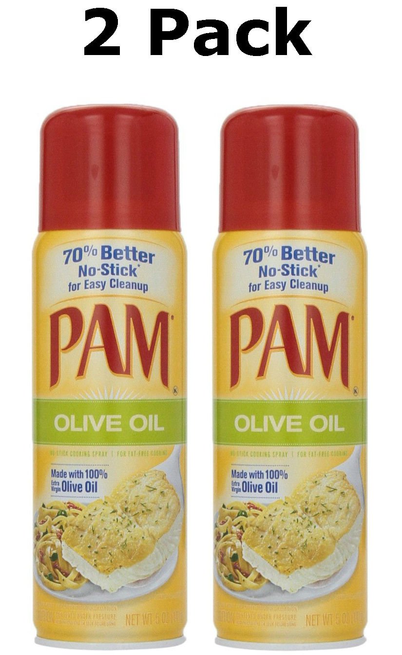 Amazon.com : Pam Butter Flavor Cooking Spray - 5 oz - 2 pk : Grocery ...