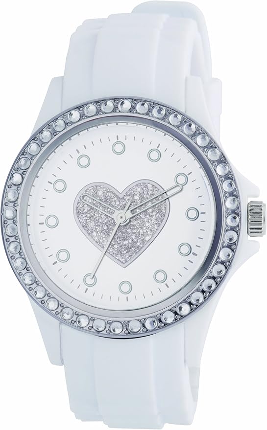 Spirit Women's Quartz Watch with White Dial Analogue Display and White ...