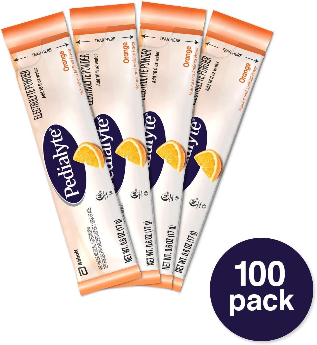 Amazon.com: Pedialyte Electrolyte Powder, Orange, Electrolyte Hydration ...