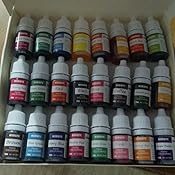 Colorant alimentaire liquide concentré Nourriture Dye 24 couleurs ...