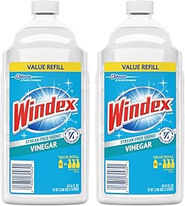 Amazon.com: Windex Vinegar Multi-Surface Cleaner Refill, 2 L (2 ...