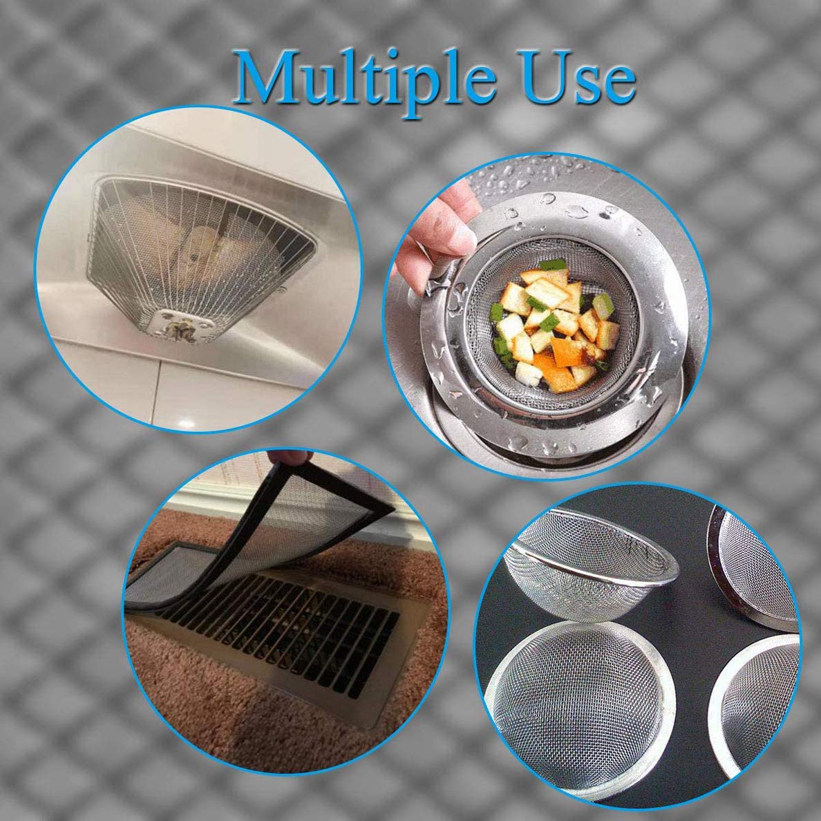 Mua 304 Stainless Steel Wire Mesh Screen 20 Mesh, Hole 0.9mm, 30 x 60CM ...
