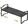 Amazon.com: Jojocross Expandable Shelf Cabinet Organizer Adjustable ...