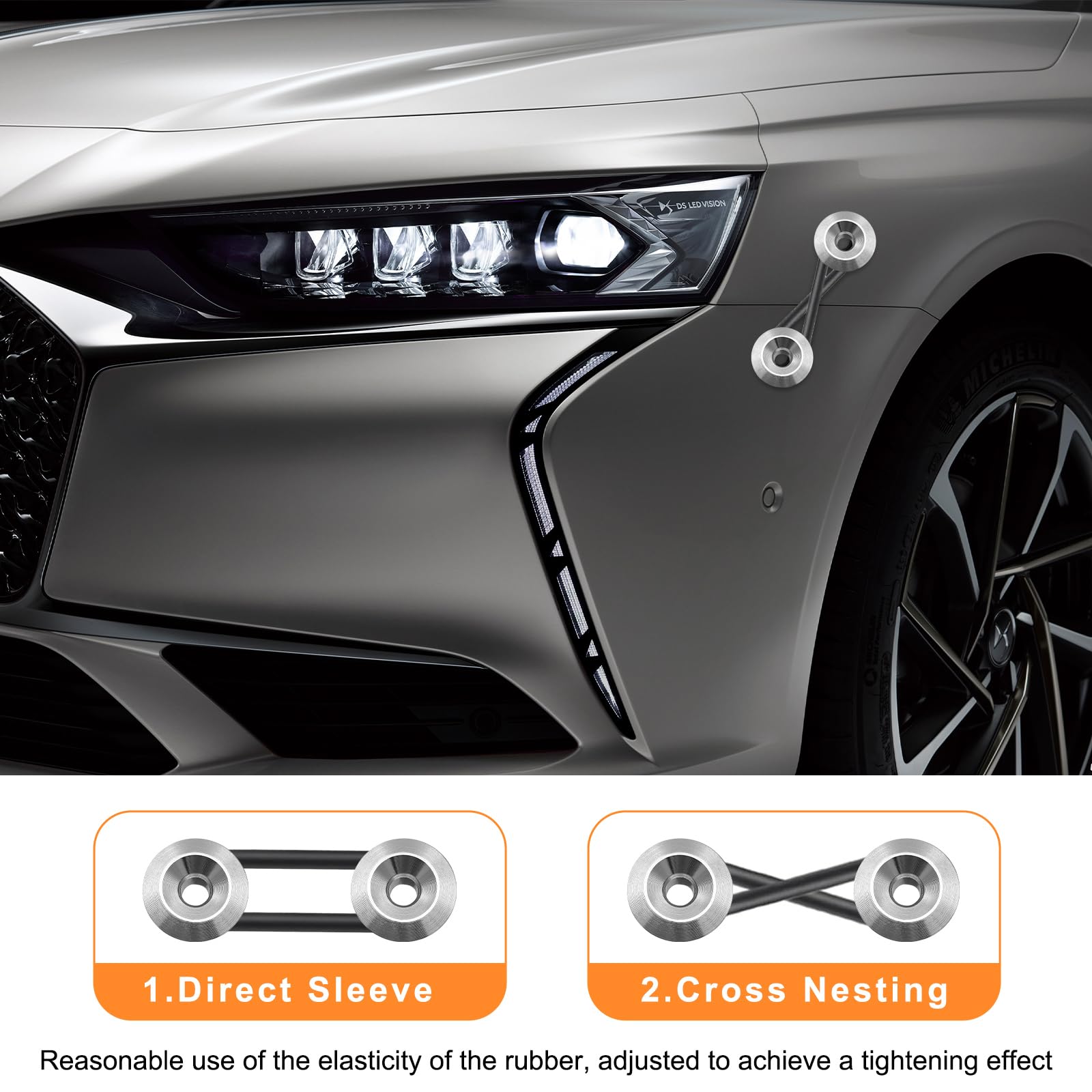 Mua Bumper Quick Release, Front Rear Bumper Fasteners Quick Release Kit ...