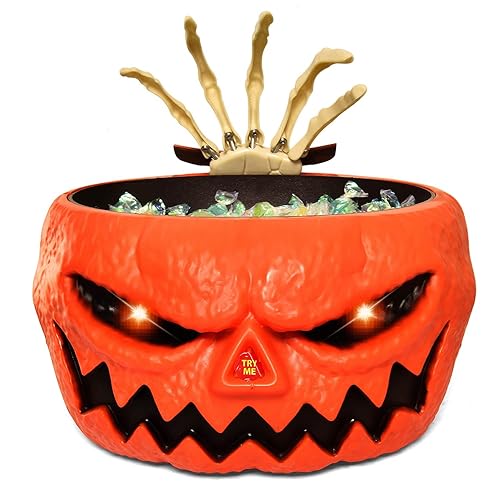 Animated Halloween Candy Bowl