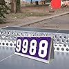 Aymzbd Tabletop Score Flipper, Sports Scoreboard 4 Digits Manual Score ...
