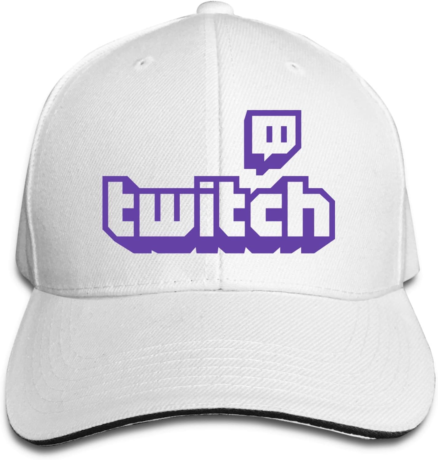 JRJdiy Adult Sandwich Cap Twitch Baseball Caps Adjustable Trucker Hat ...