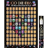 Amazon.com: Enno Vatti 100 Dates Scratch-Off Poster- Ultimate Adventure ...