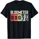 Amazon.com: Funny 70 Years Old Oldometer Vintage 70th Birthday Odometer ...