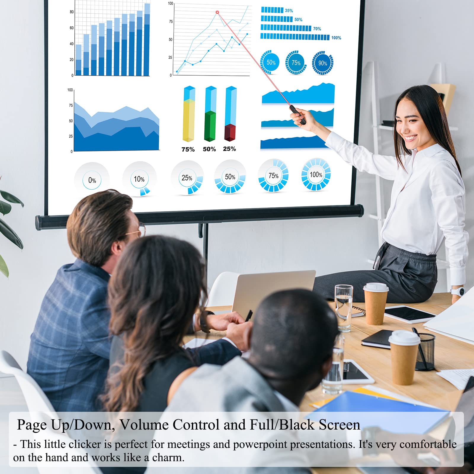 Mua Zoxkoy Wireless PowerPoint Remote Presentation Clicker: Presenter ...