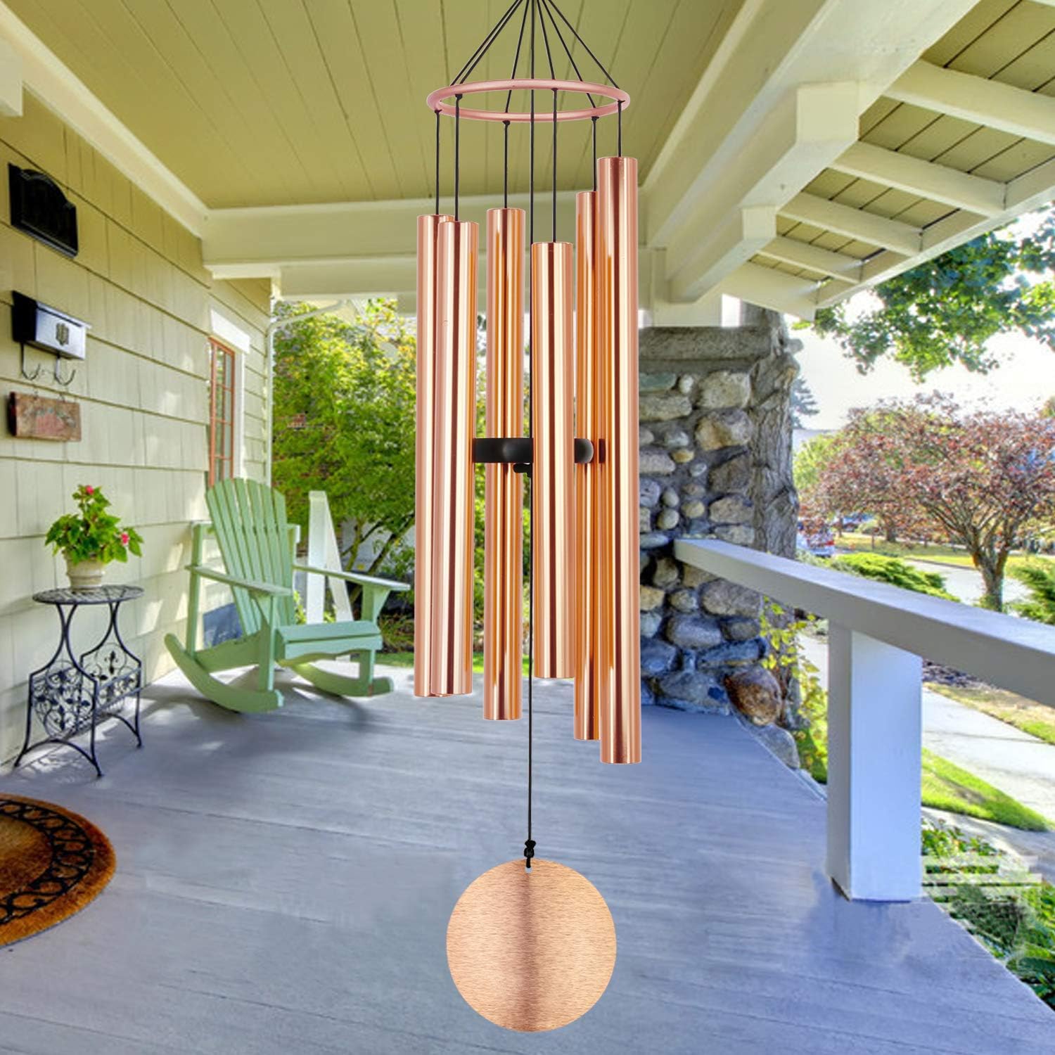 Large Wind Chimes Outdoor Deep Tone, Memorial Wind Chimes Outdoor with ...