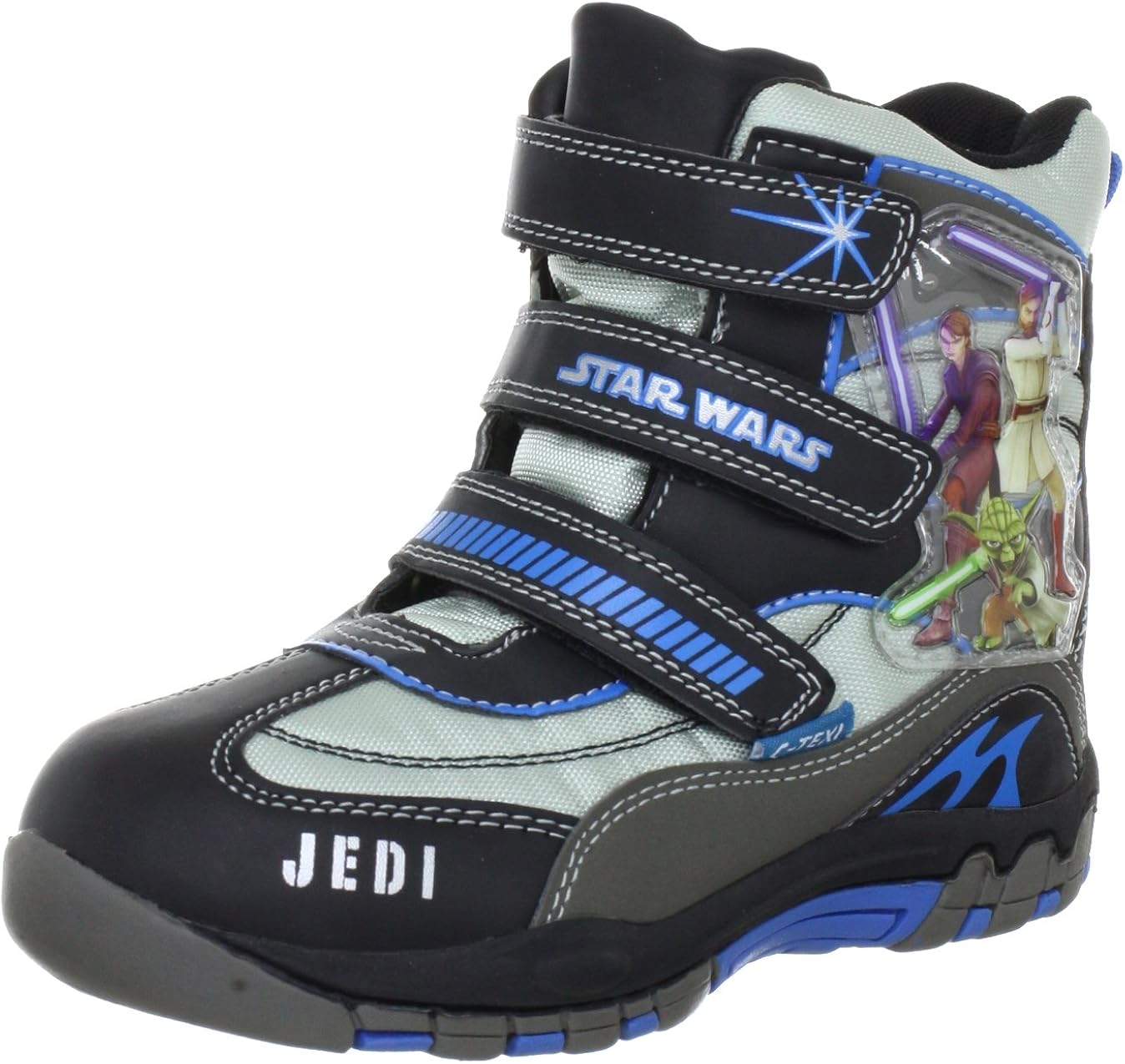 Star Wars Snow Boots Boots Boys Black Schwarz (BLK/SIL/MGRY JN8) Size ...