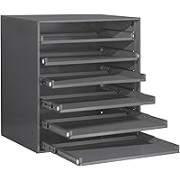Durham 321B-95-DR Heavy Duty Bearing Slide Rack with Door (Holds 6 ...