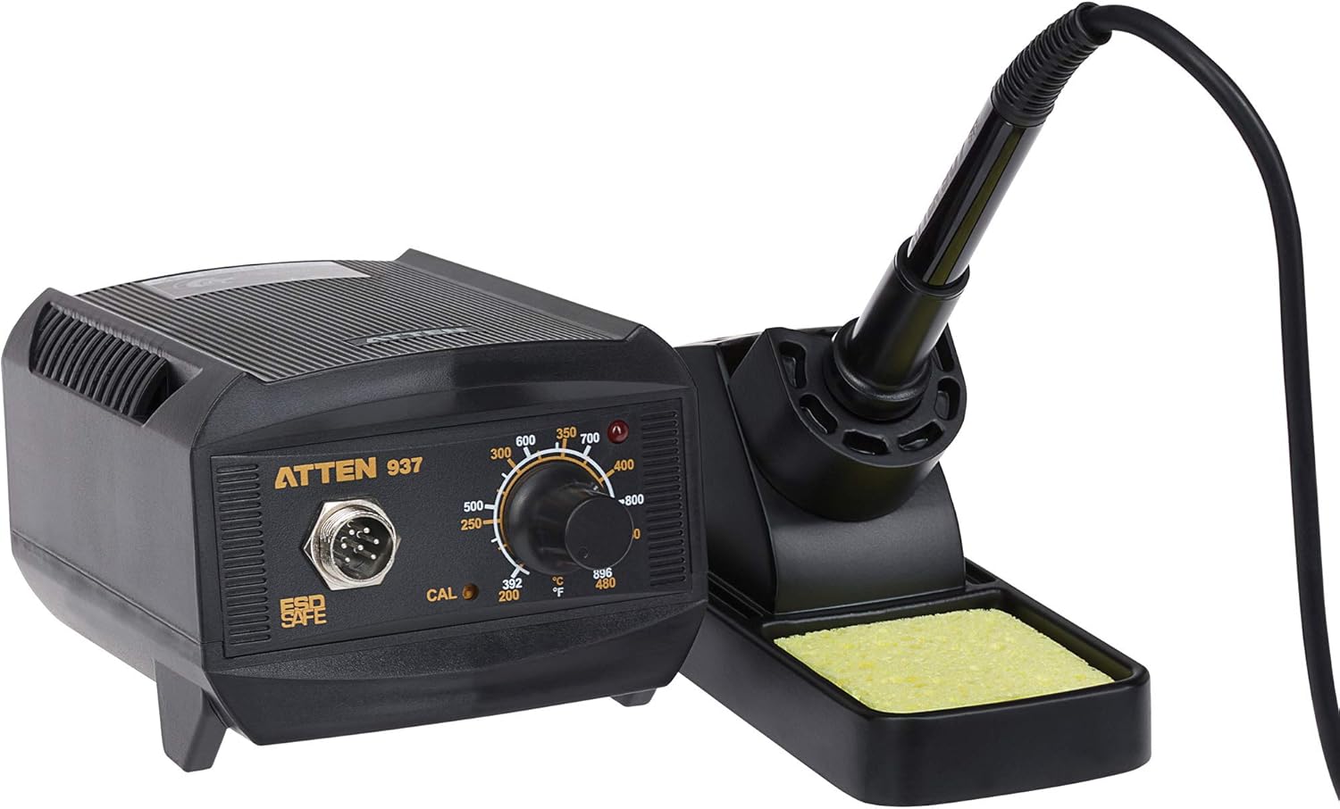 Atten AT937 Soldering Iron Station with Stand 50W Temp 200¡ 480¡ Steel ...