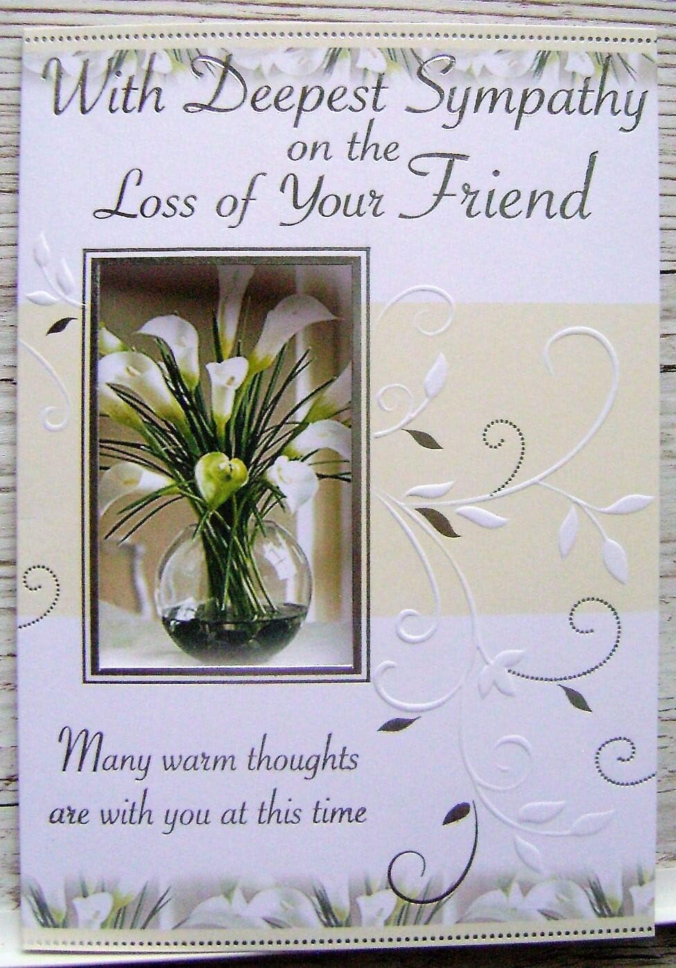 Sympathy Cards For A Friend