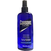 Amazon.com : Consort Hair Spray for Men, Extra Hold, Unscented, Non ...