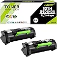 Amazon.com: 521H Toner Cartridge Compatible for Lexmark 521H 52D1H00 ...
