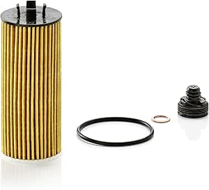 Amazon.com: MANN-FILTER HU 6015 Z KIT Oil Filter - Cartridge: Automotive