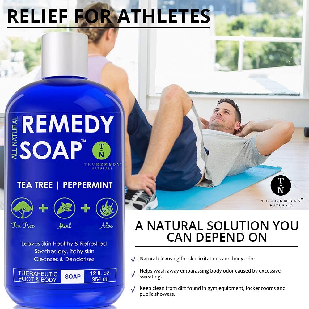 Remedy Anti-Fungal Soap, Helps Wash Away Body Odour, Athlete’s Foot ...
