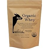 Amazon.com: Raw Grass Fed Whey Protein Powder, Happy Healthy Cows ...