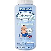 Amazon.com: Caldesene Cornstarch Baby Powder with Zinc Oxide, Talc-Free ...