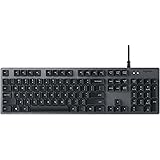 Amazon.com: Logitech K840 Mechanical Keyboard with Romer G mechanical ...