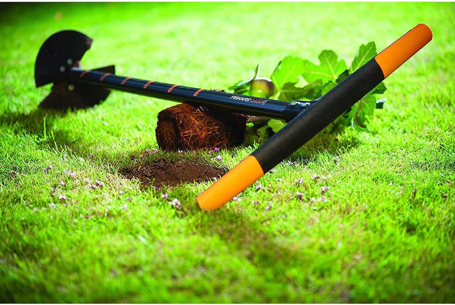 Fiskars Hand Drill, For Holes up to Ø 200 mm, Black/Orange, QuikDrill ...