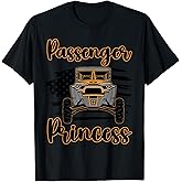 Amazon.com: SXS UTV Passenger Princess Orange Flag T-Shirt : Clothing ...