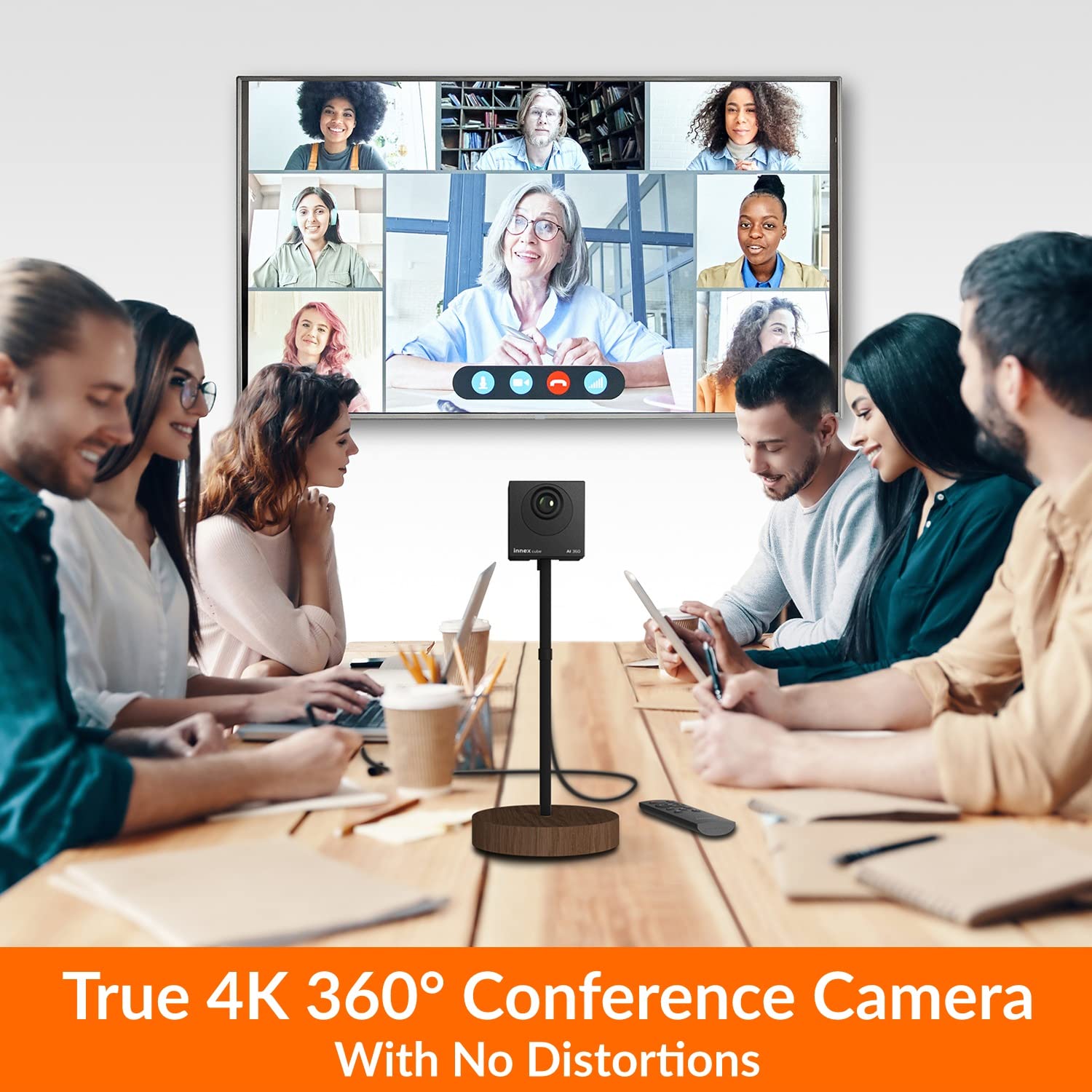 Mua Innex Cube 4K 360 Degree Video Conference Camera with multiple AI ...