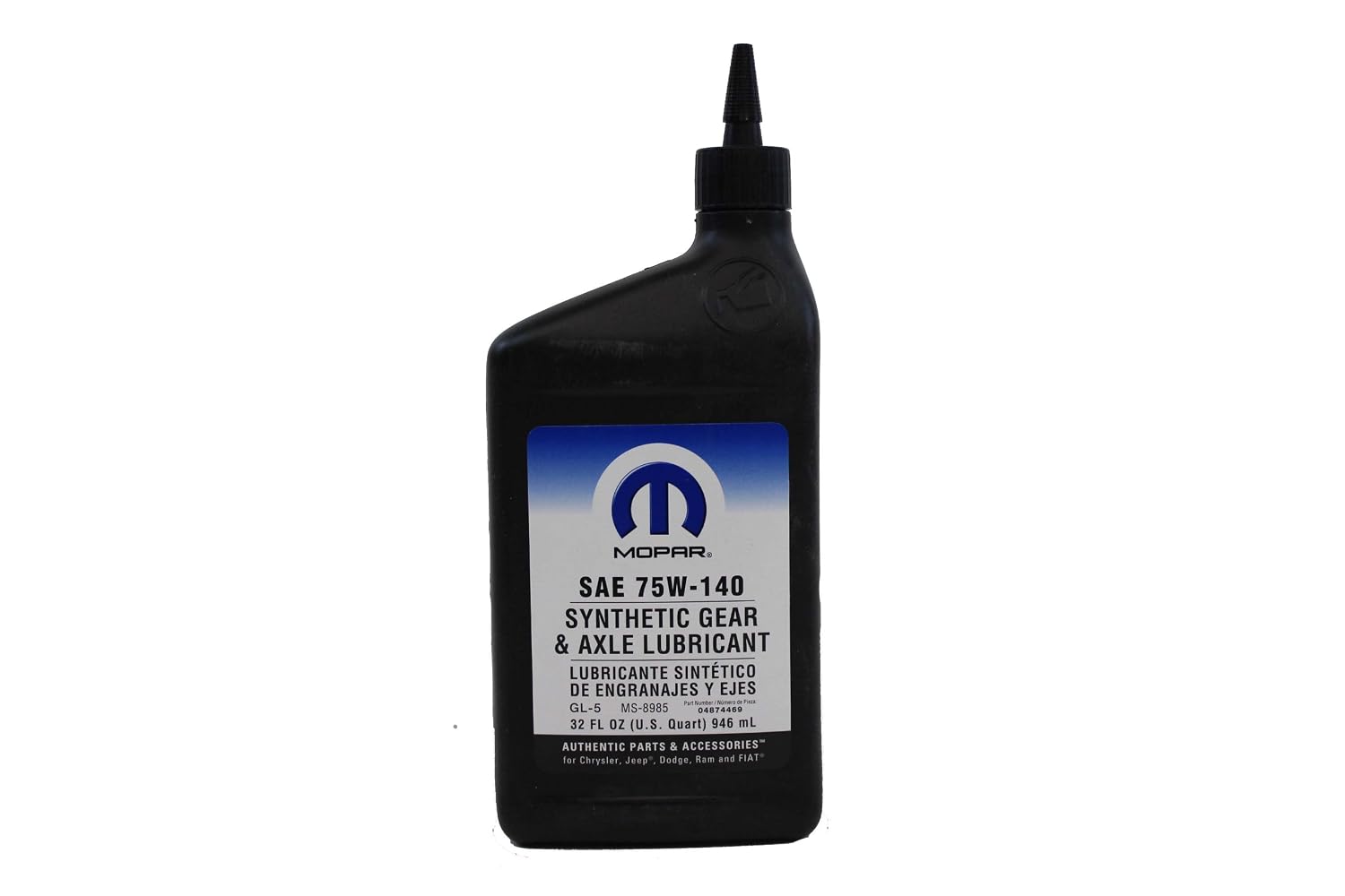 What Difference Is There In MOPAR Gear Oil 75w 140 JeepForum What Difference Is There In MOPAR Gear Oil 75w 140 JeepForum