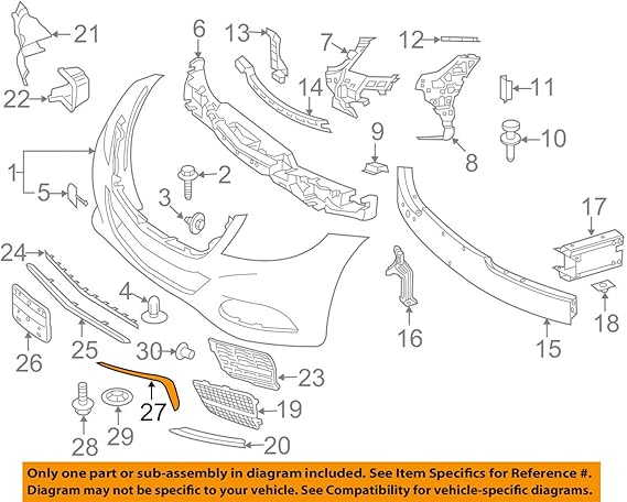 Amazon.com: Mercedes Benz Genuine Side Spoiler 222-885-05-38: Automotive