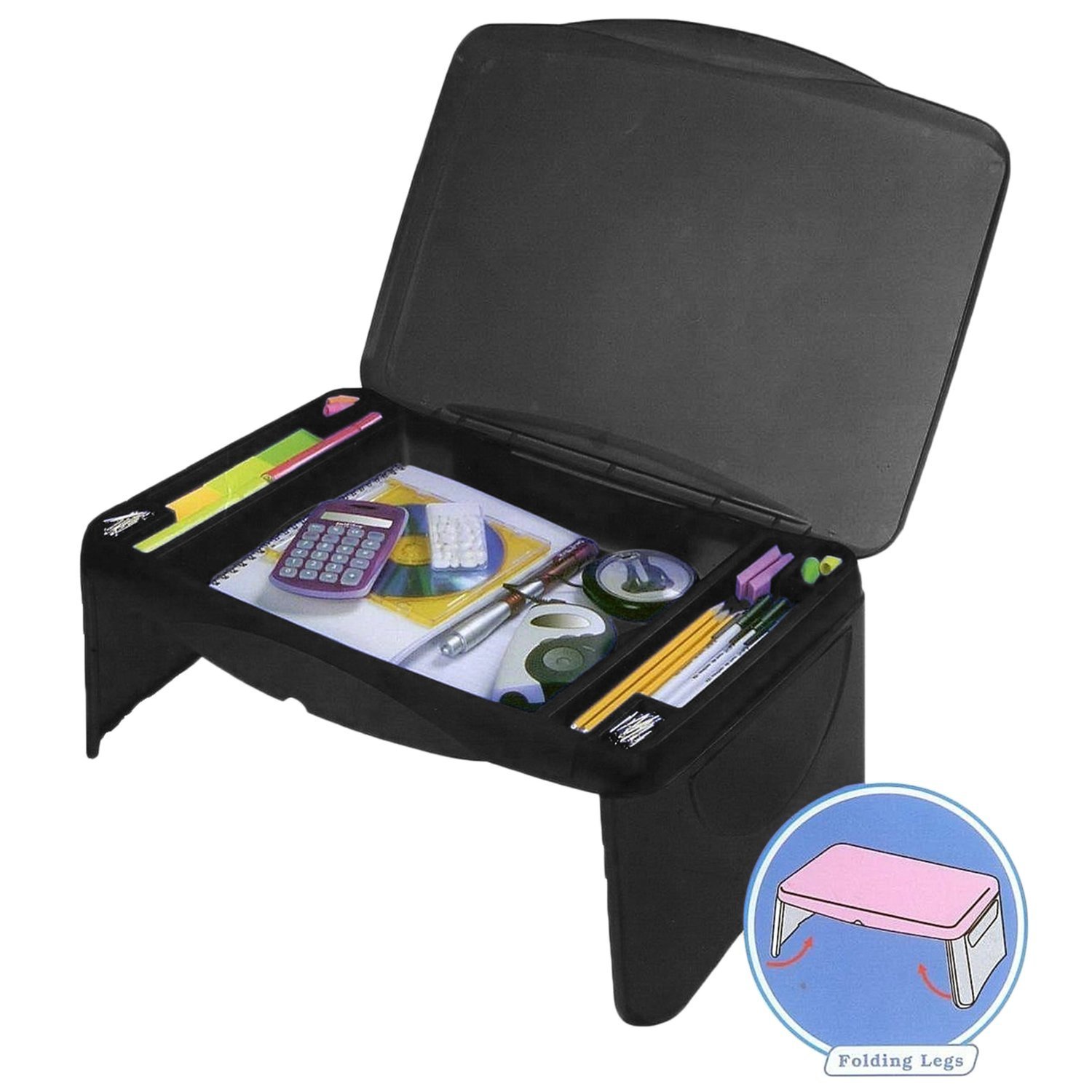 Desks Kids Table Portable Folding Storage Laptop Travel Lap Desk ...
