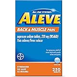 Amazon.com: Aleve Back and Muscle Pain Tablets, Fast Acting All Day ...