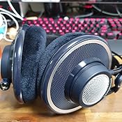 AKG K702 Open-Back Over-Ear Premium Studio Reference Headphones: Amazon ...