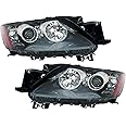 Amazon.com: For Mazda CX-7 Headlights Lamps Set 2010 2011 HID Driver ...