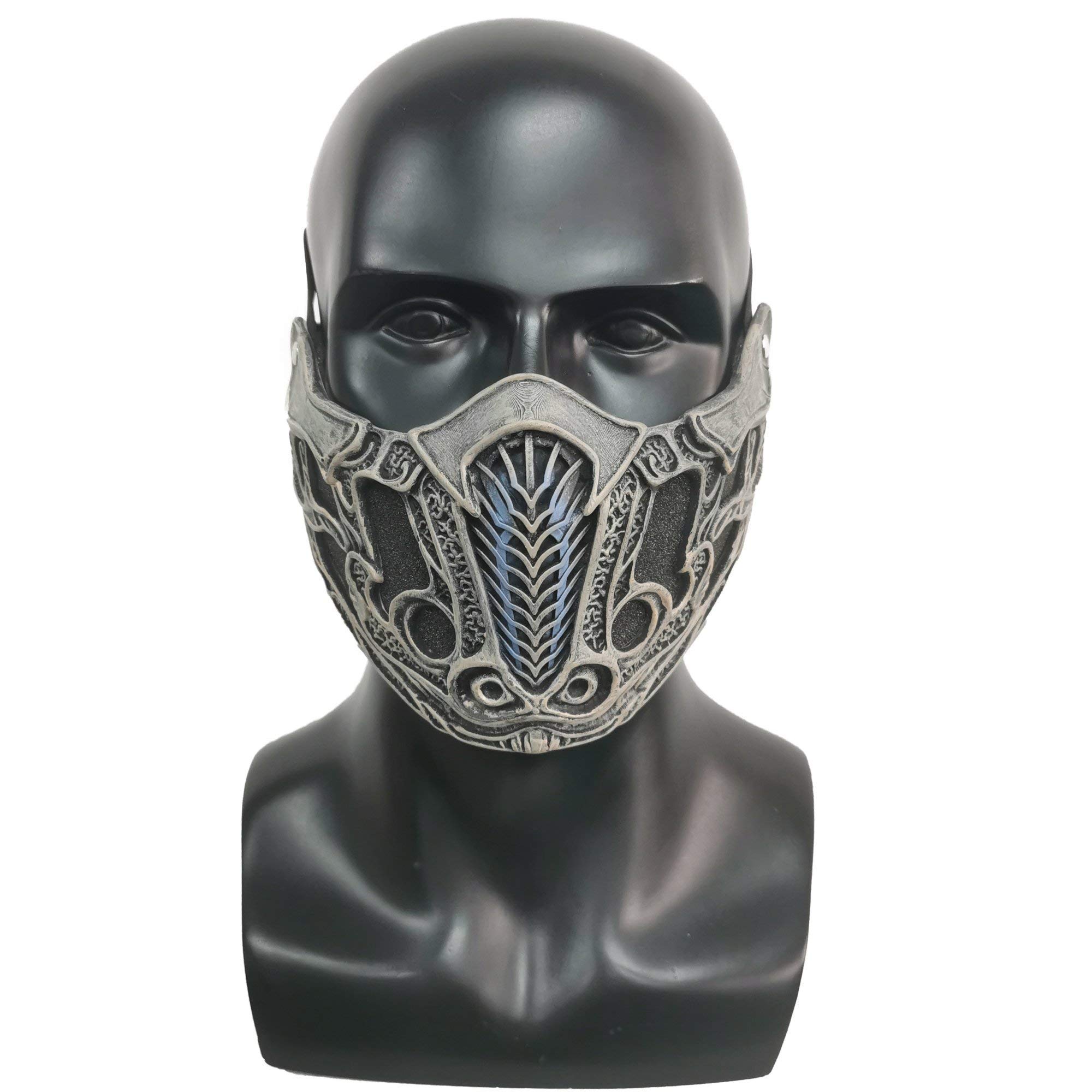 Mua Mortal Kombat Mask Sub-ZeroSaibotScorpionLin Kuei Cosplay Half Face ...