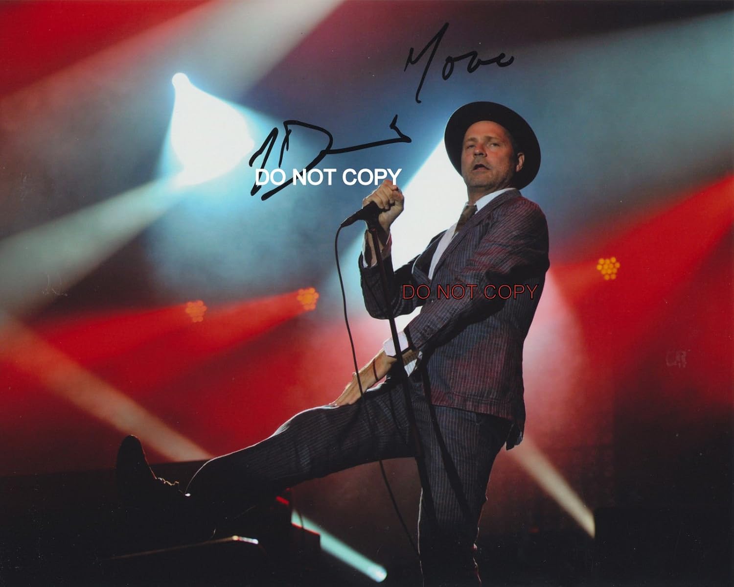 Gord Downie of The Tragically Hip reprint signed autographed photo #1 ...