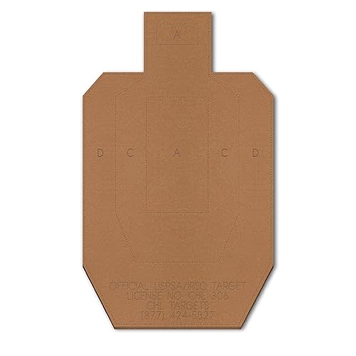 Official USPSA/IPSC Cardboard Targets, Competition Torso Target ...