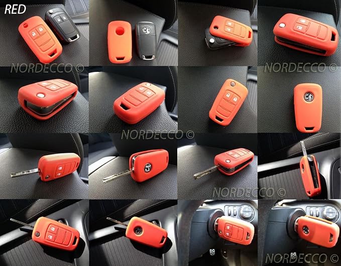 HIGH QUALITY SILICONE KEY FOB PROTECTOR CASE OPEL / VAUXHALL ASTRA ...