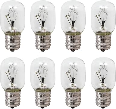 Amazon.com: 40 Watt Microwave Oven Bulb, E17 Base 8206232A Incandescen ...