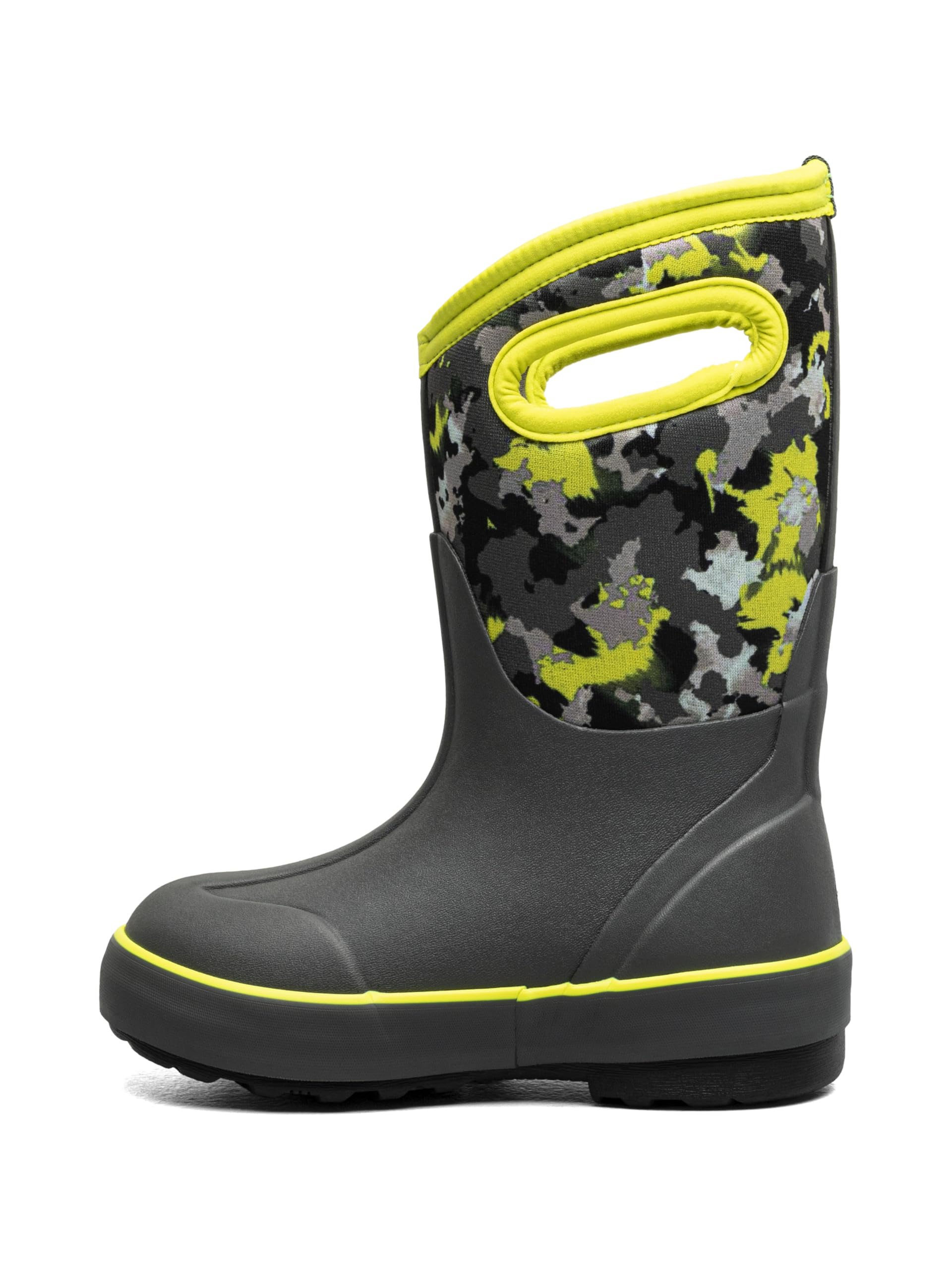 Bogs Classic II-Camo Texture (Toddler/Little Big Kid) Rain Boot, Dark ...