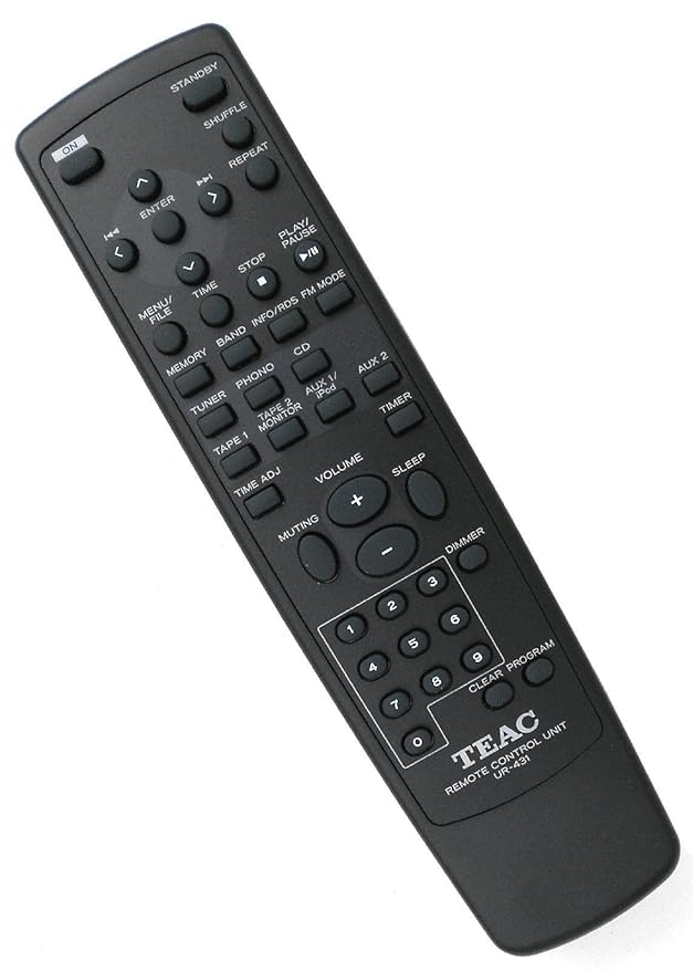 UR 431 Original Remote Control for TEAC for a: Amazon.co.uk: Electronics