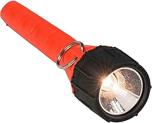 Explosion Proof Halogen Flashlight - Runs Off 2 AA Batteries - Class I ...