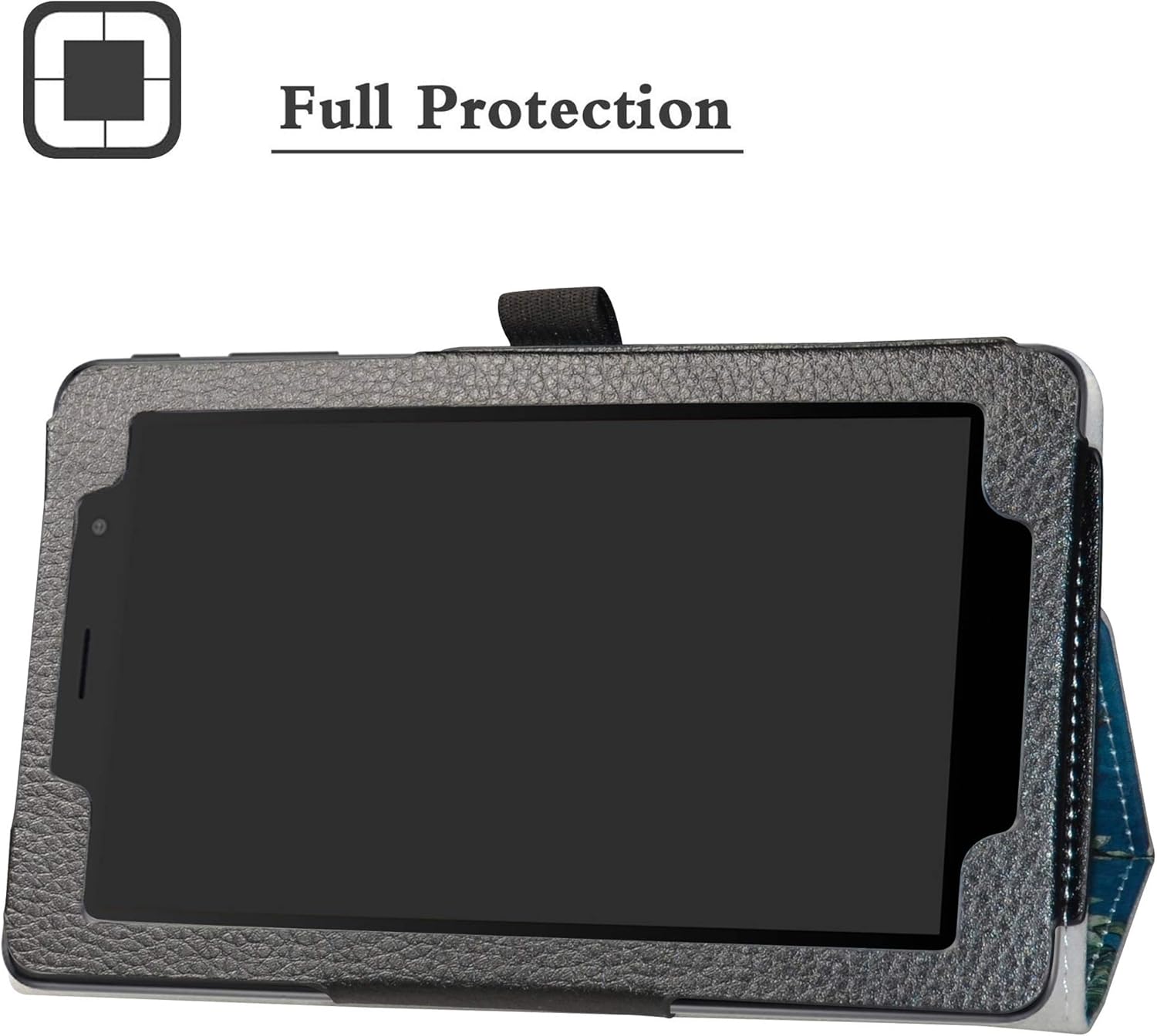 Alcatel 1T 7 inch Case,LiuShan PU Leather Slim Folding Stand Cover for ...