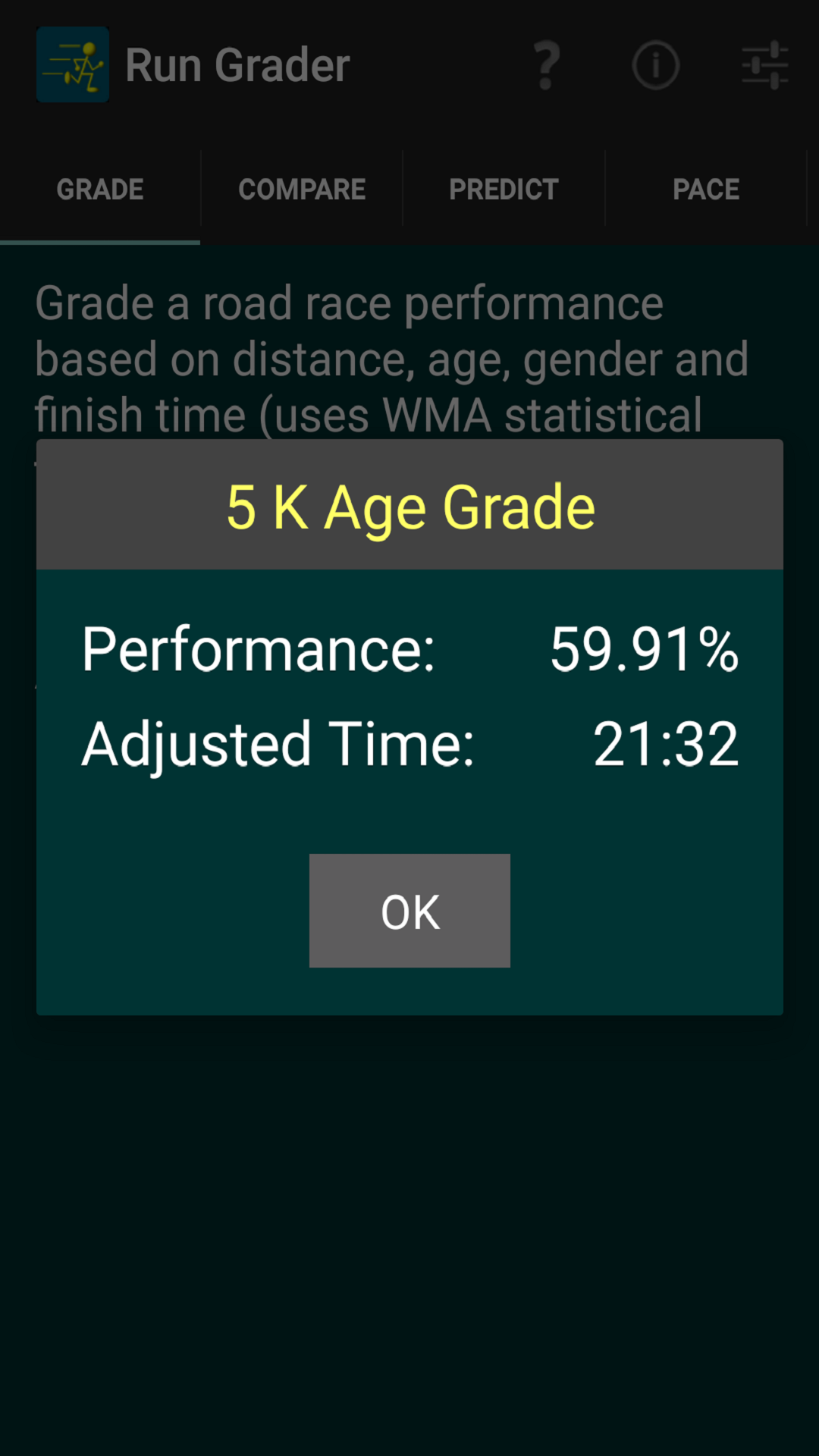 Run Grader: Age-Grade Calculator +:Amazon.in:Appstore for Android