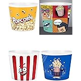 Amazon.com: Modern Style Reusable Plastic Popcorn Box / Popcorn ...