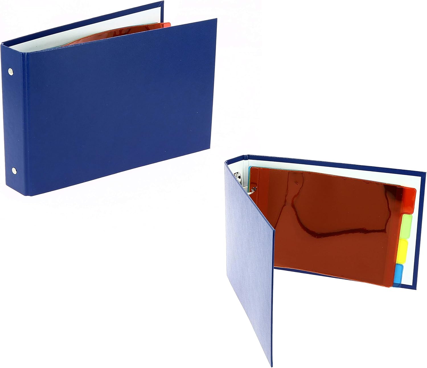 Balacron A5 Italian-Style Ring Binder – 40 mm Spine – 2 Round Rings ...