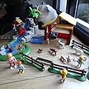 Playmobil - 4851 - Jeu de construction - Parc animalier avec famille ...